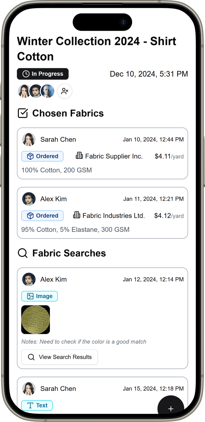 fabricDNA - Discover & Source Fabrics Instantly, with AI