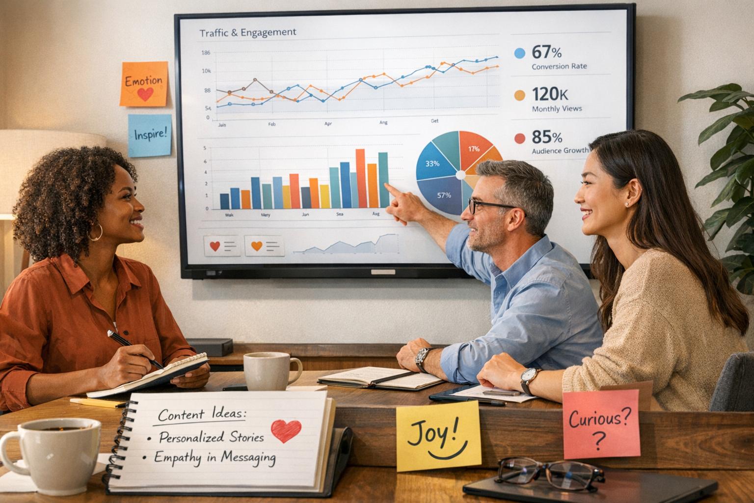 AI Content Strategy: Data-Driven PR Meets Emotional Insight
