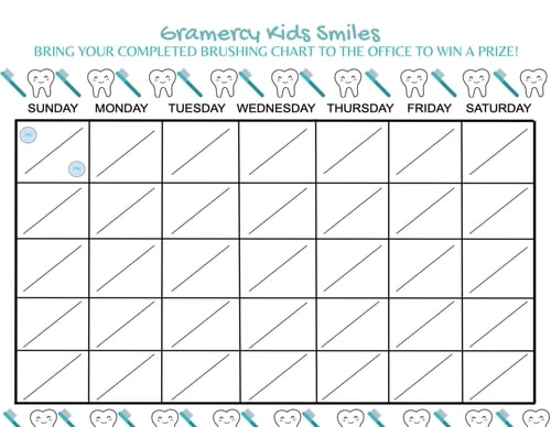 Dental Hygiene Worksheets for Kids | Gramercy Kids Smiles