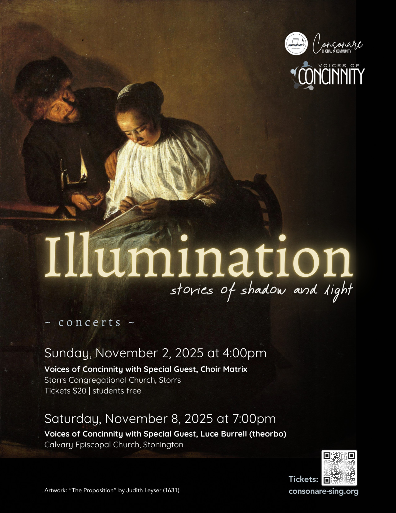 Illumination: stories of shadow and light | Nov 02, 2025 at Storrs ...