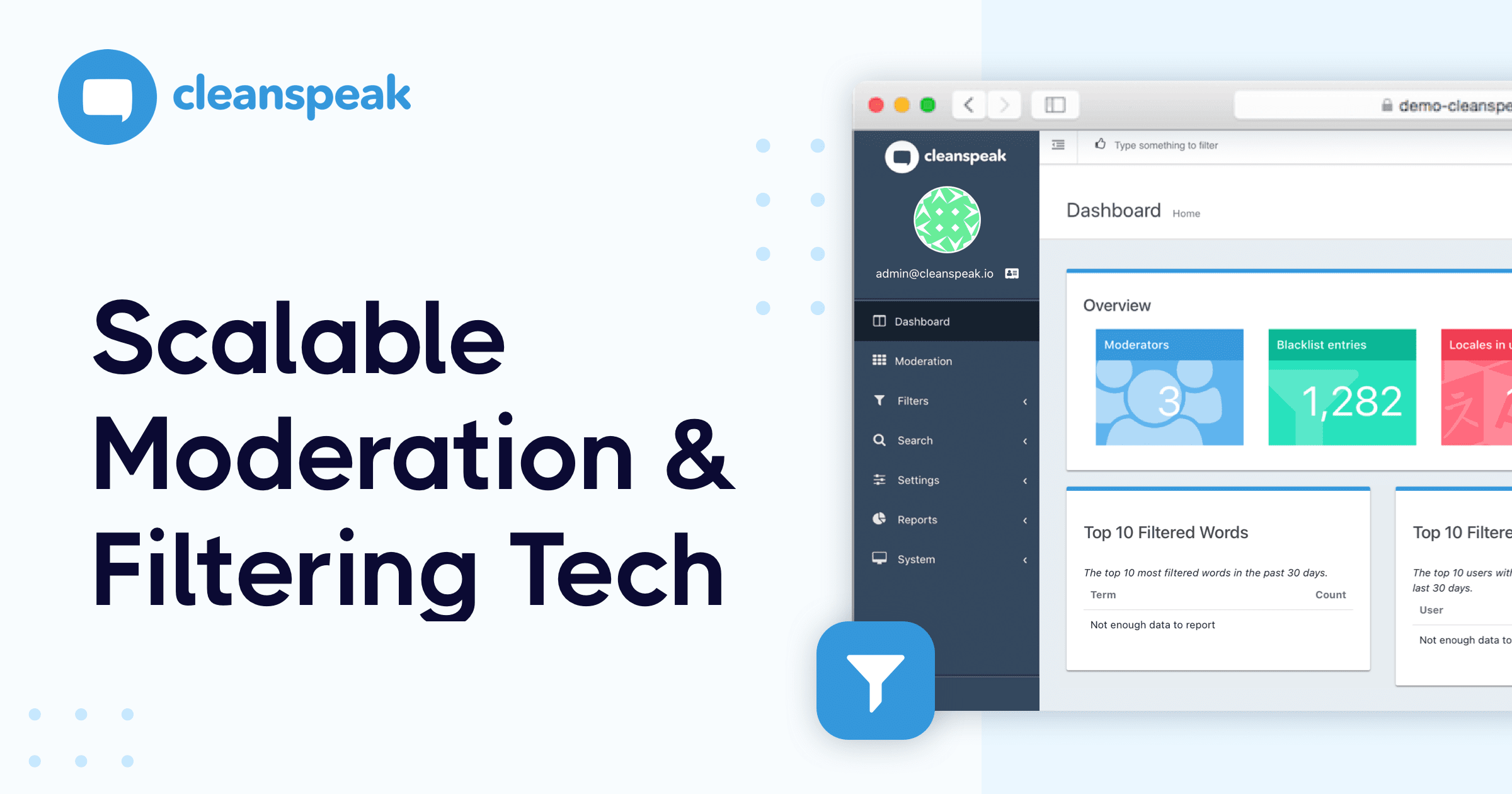 Cleanspeak - Profanity Filter & Moderation Tools