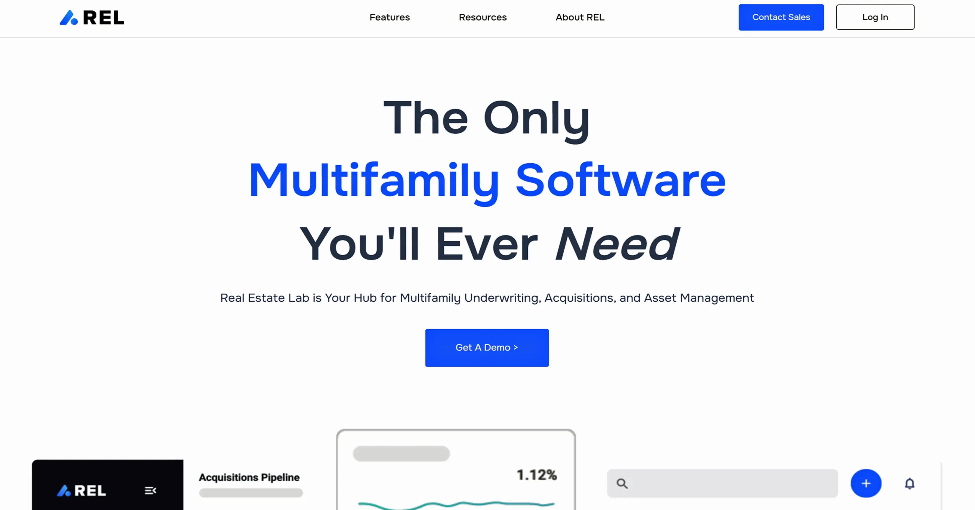 Real Estate Lab | Multifamily Investing Software Platform