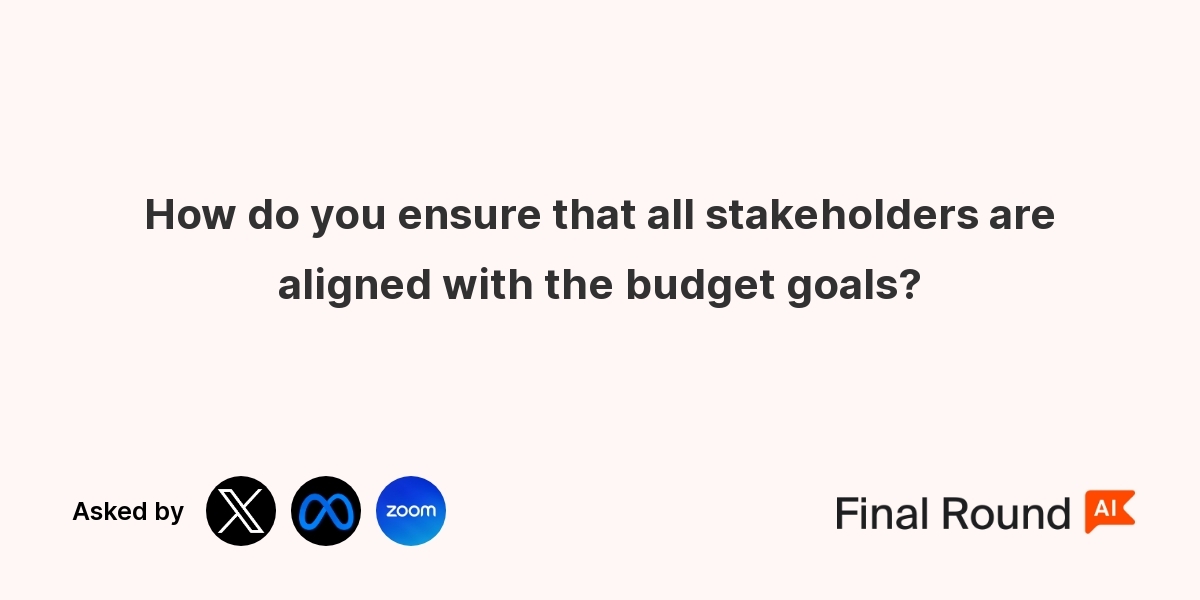 The 25 Most Common Budget Analysts Interview Questions