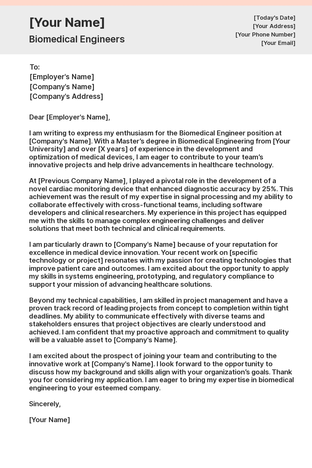Cover Letter Techniques