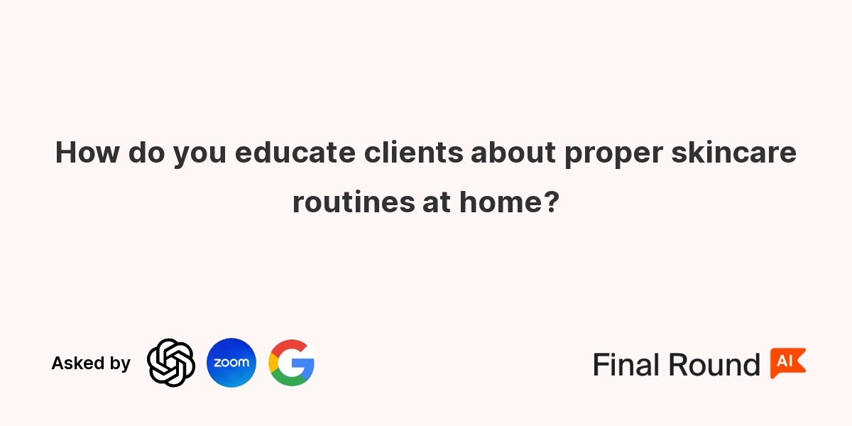 The 25 Most Common Estheticians Interview Questions