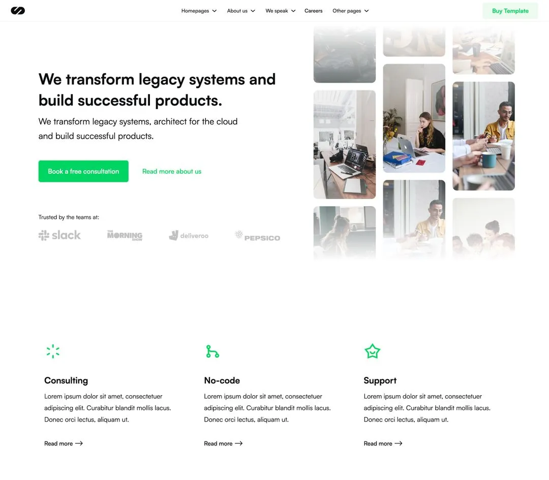 Code Masters - Webflow Ecommerce website template