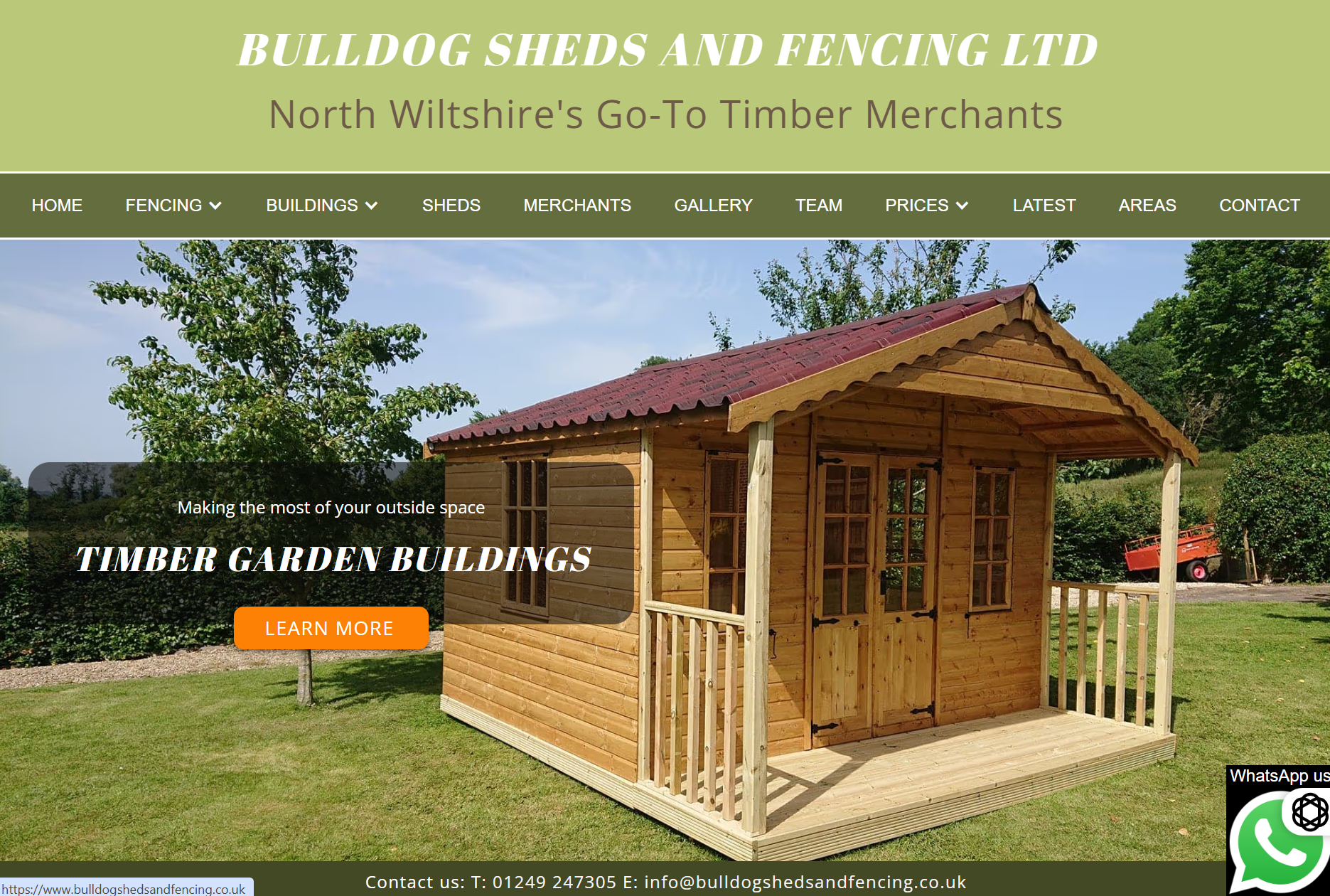 Bespoke Timber Apex Roof Garden Sheds Made in Wiltshire | Bulldog Sheds ...