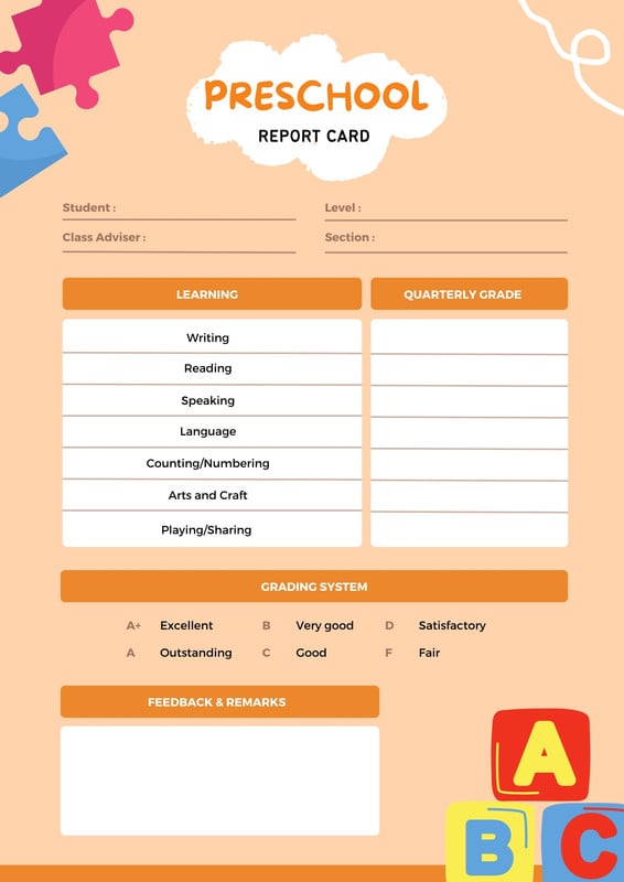 17 Amazing Report Card Examples & Ideas to Copy