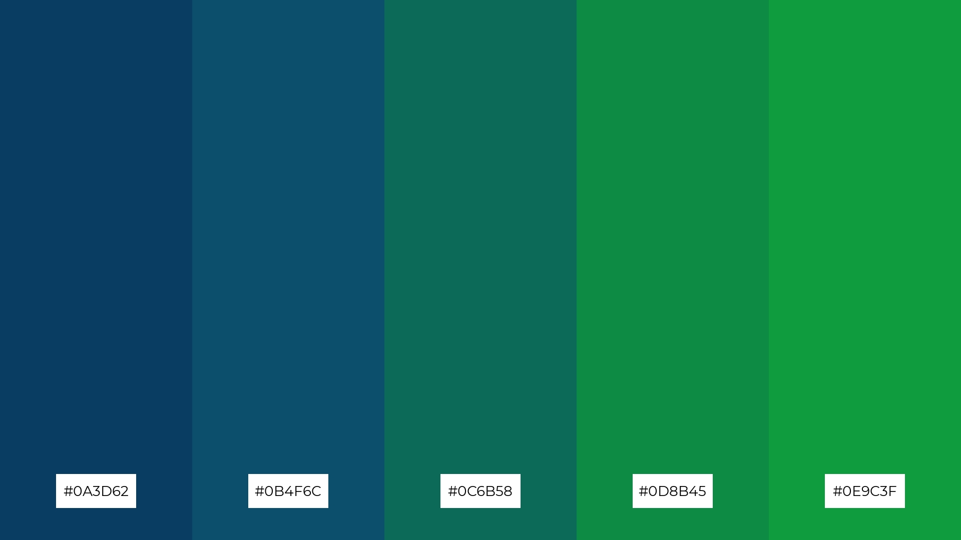 The Best 15 Dark Green Color Palette Combinations