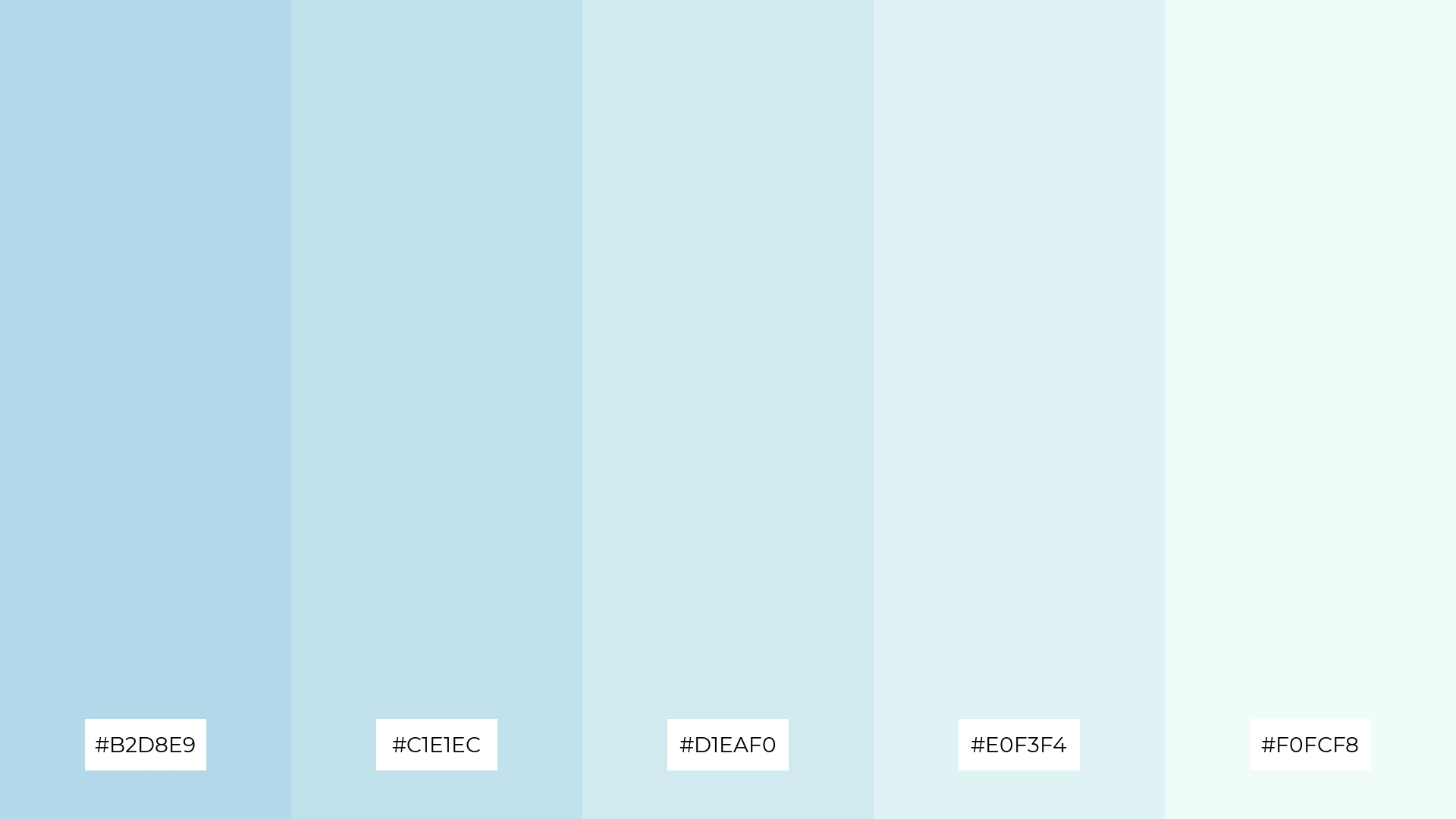 The Best 15 Pastel Blue Color Palette Combinations
