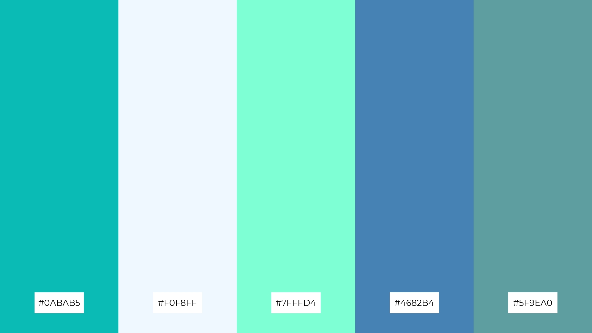The Best 15 Tiffany Blue Color Palette Combinations