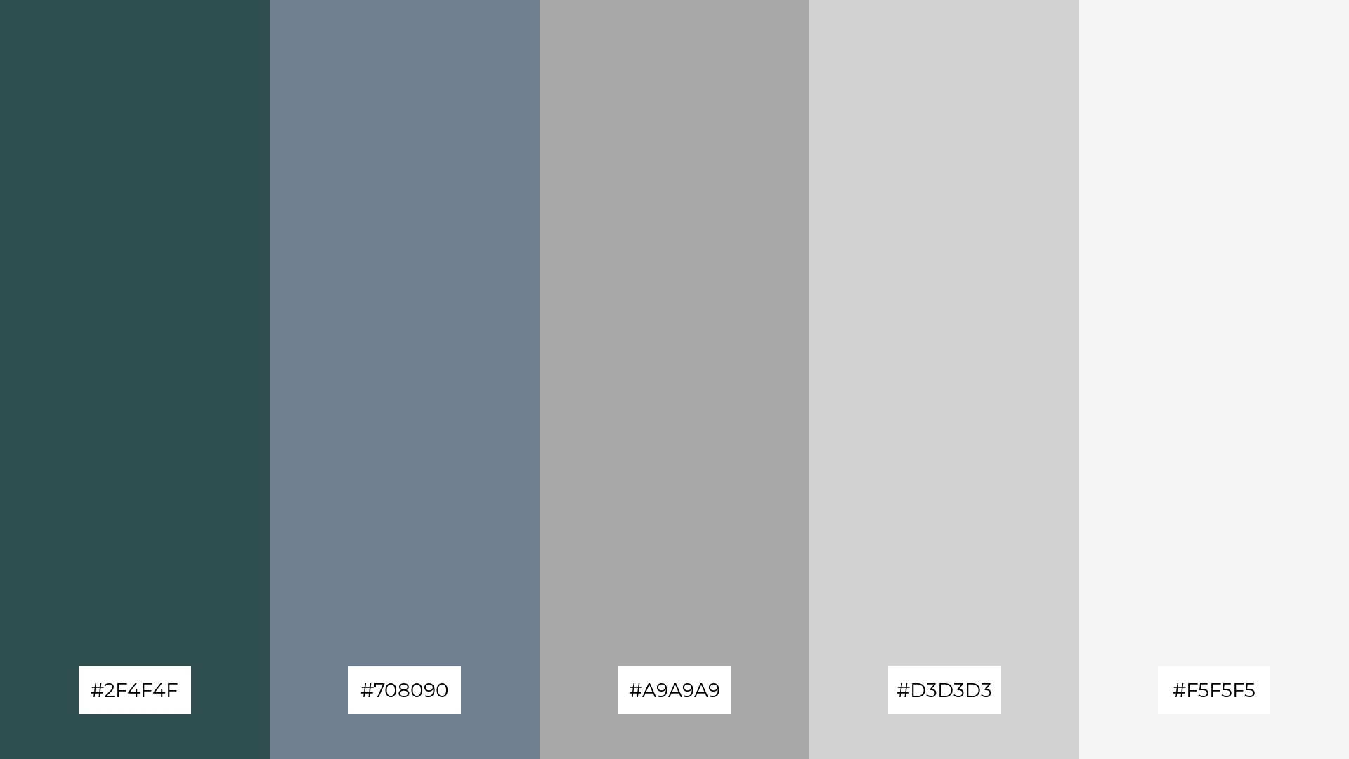 The Best 15 Slate Gray Color Palette Combinations