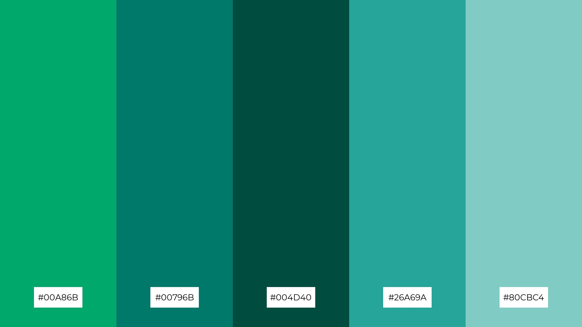 The Best 15 Jade Color Palette Combinations
