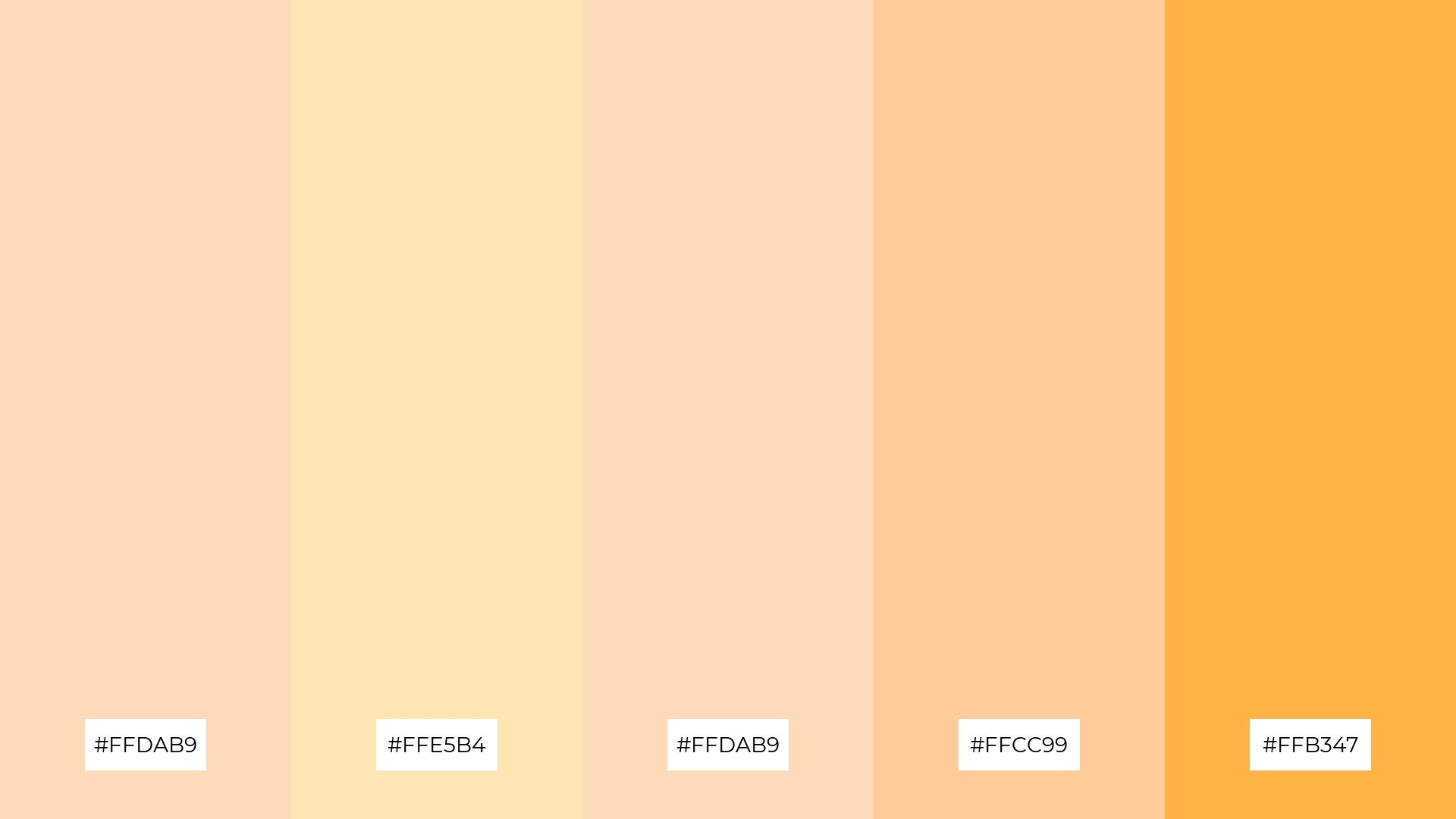 The Best 15 Light Apricot Color Palette Combinations