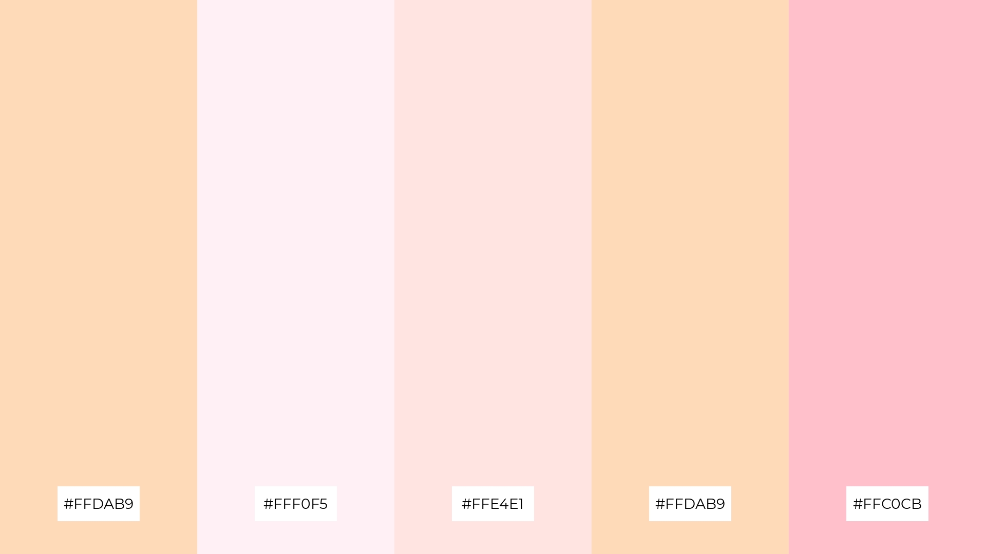 The Best 15 Light Apricot Color Palette Combinations