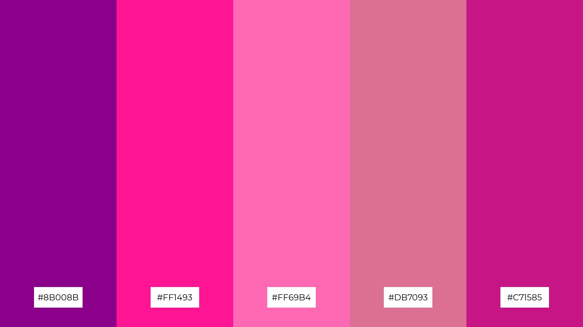 The Best 15 Red Violet Color Palette Combinations