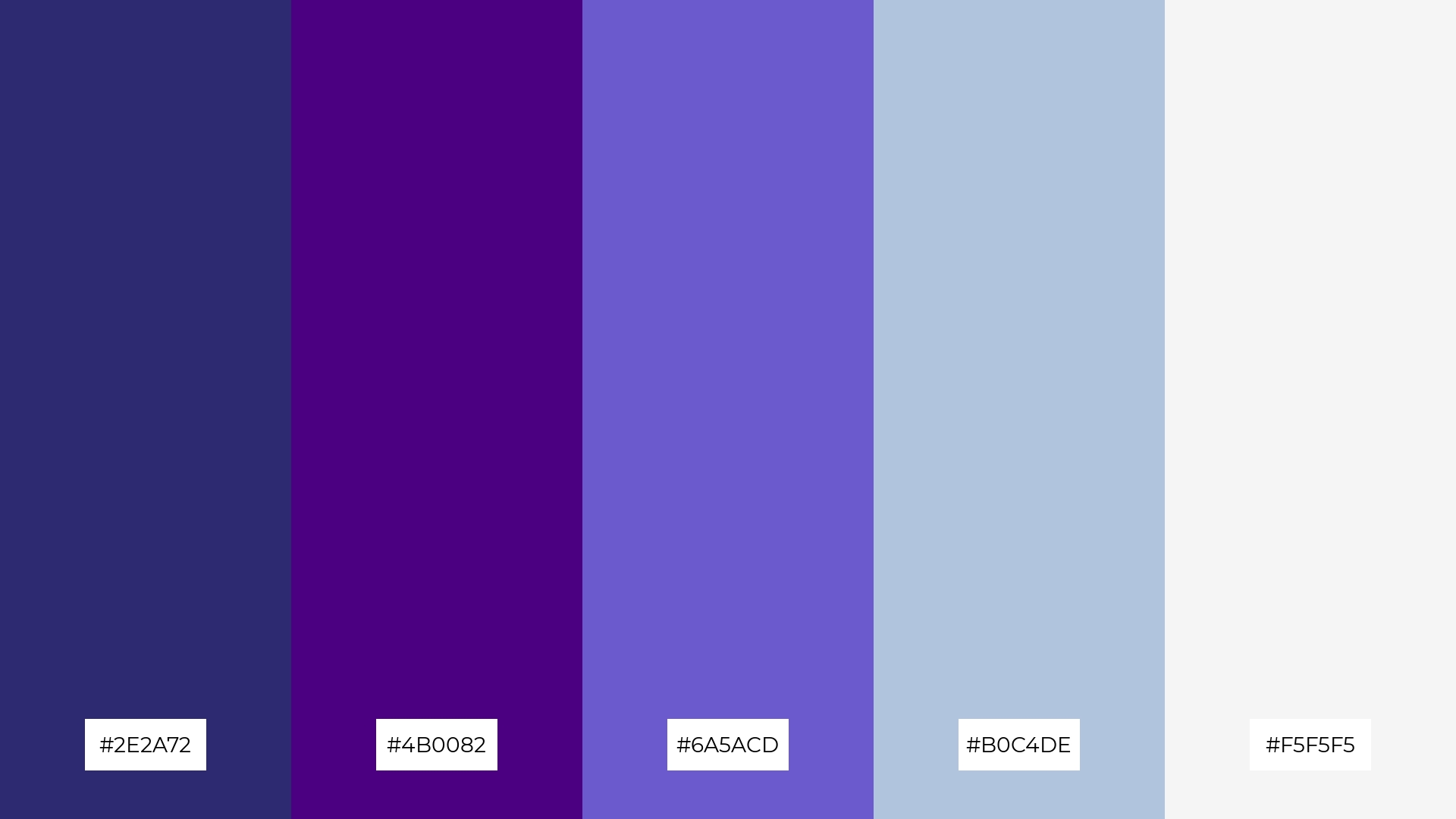 The Best 15 Indigo Blue Color Palette Combinations