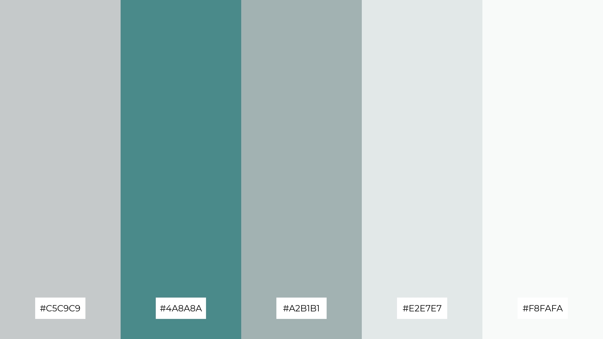 The Best 15 Blue Green Gray Color Palette Combinations