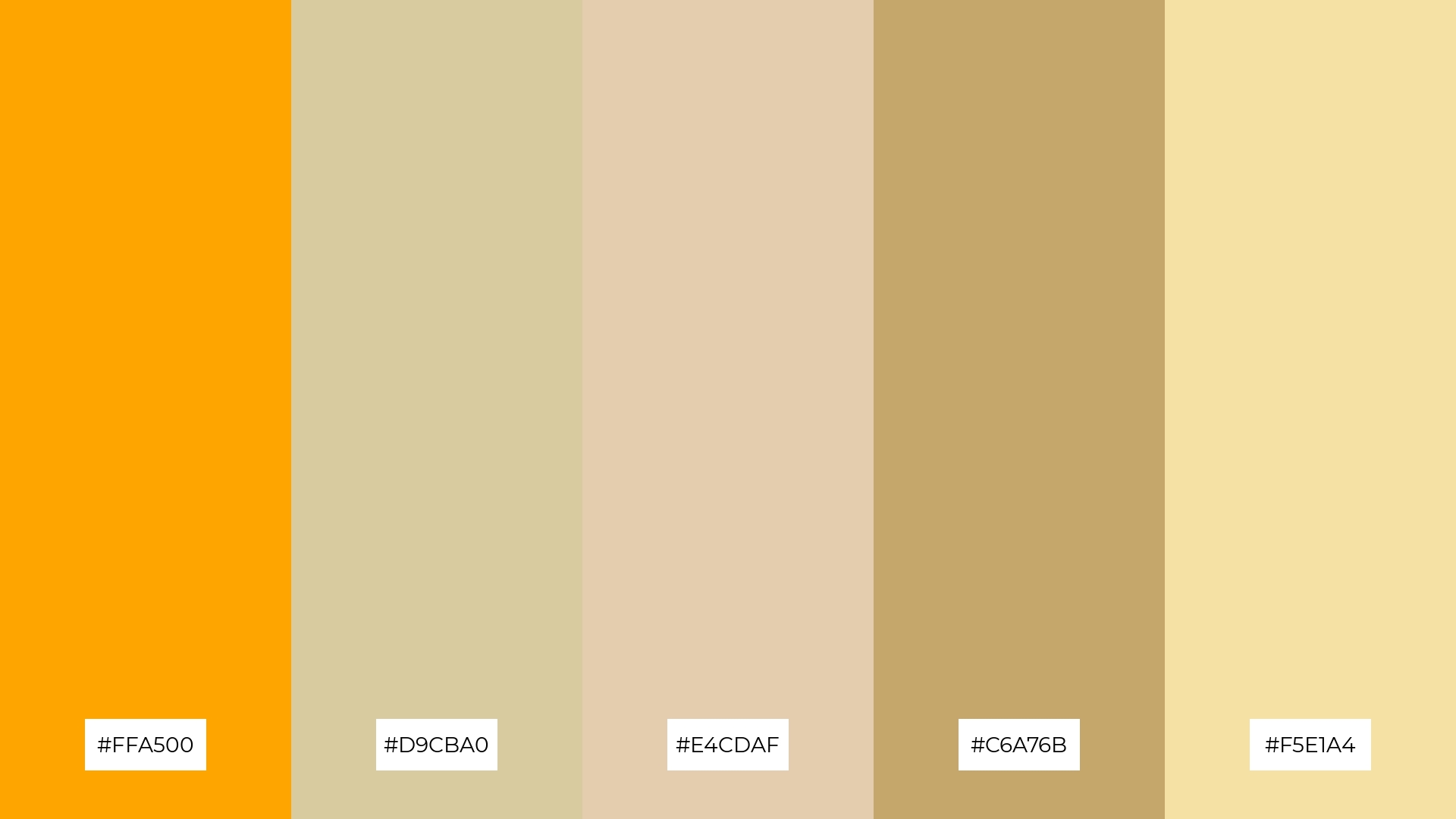 The Best 15 Beige Orange Color Palette Combinations