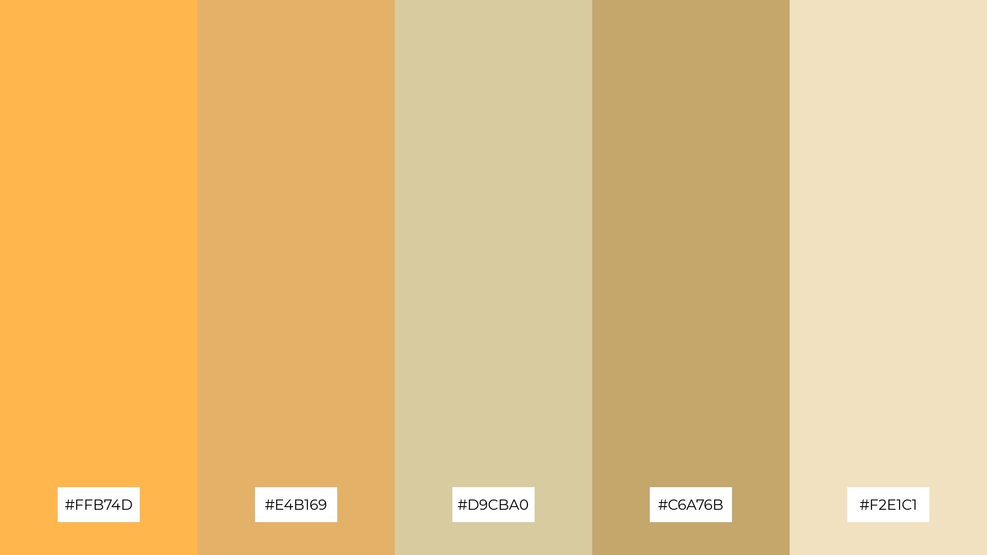 The Best 15 Beige Orange Color Palette Combinations