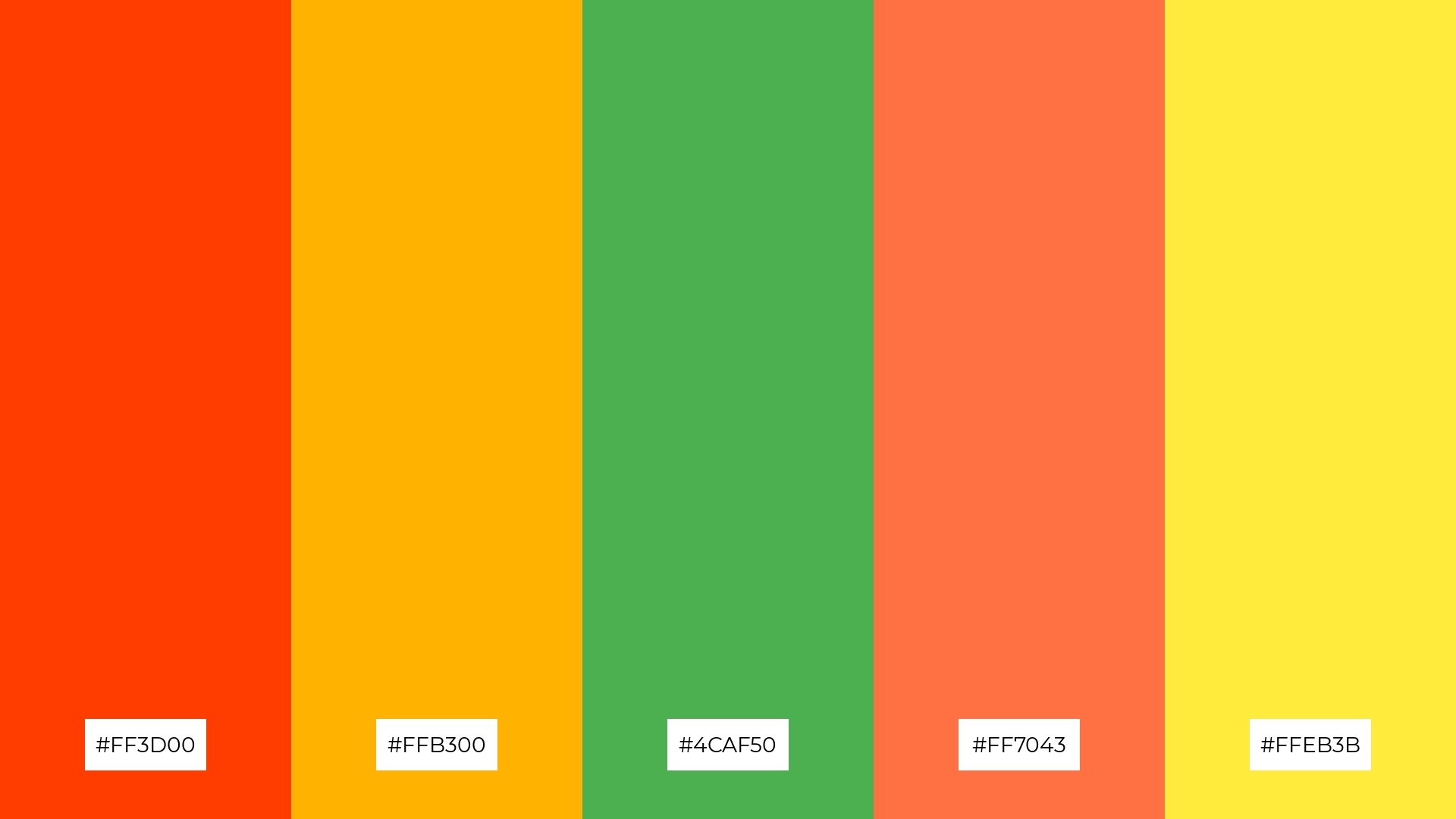 The Best 15 Red Orange Green Color Palette Combinations