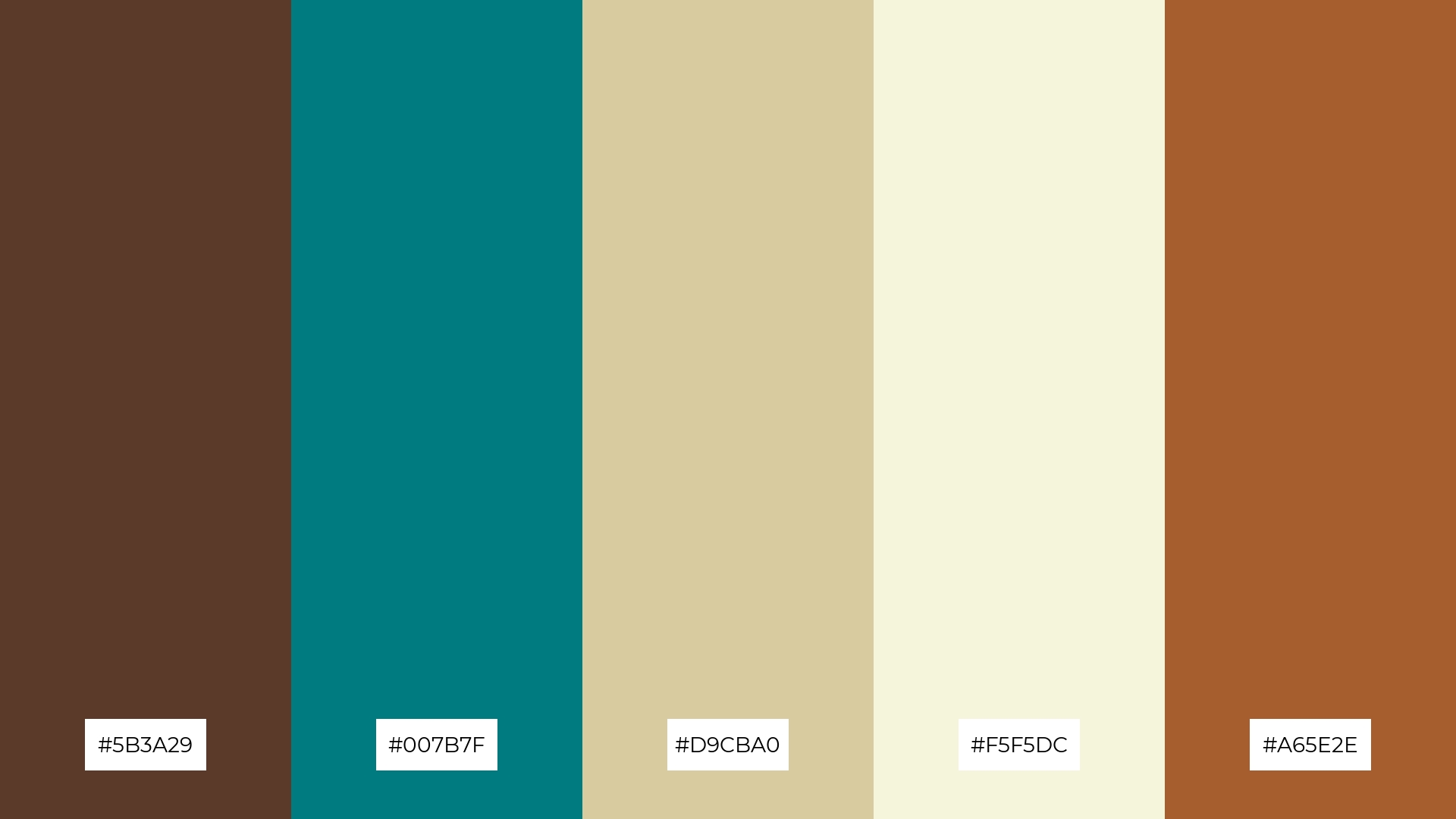 The Best 15 Blue Green Brown Color Palette Combinations