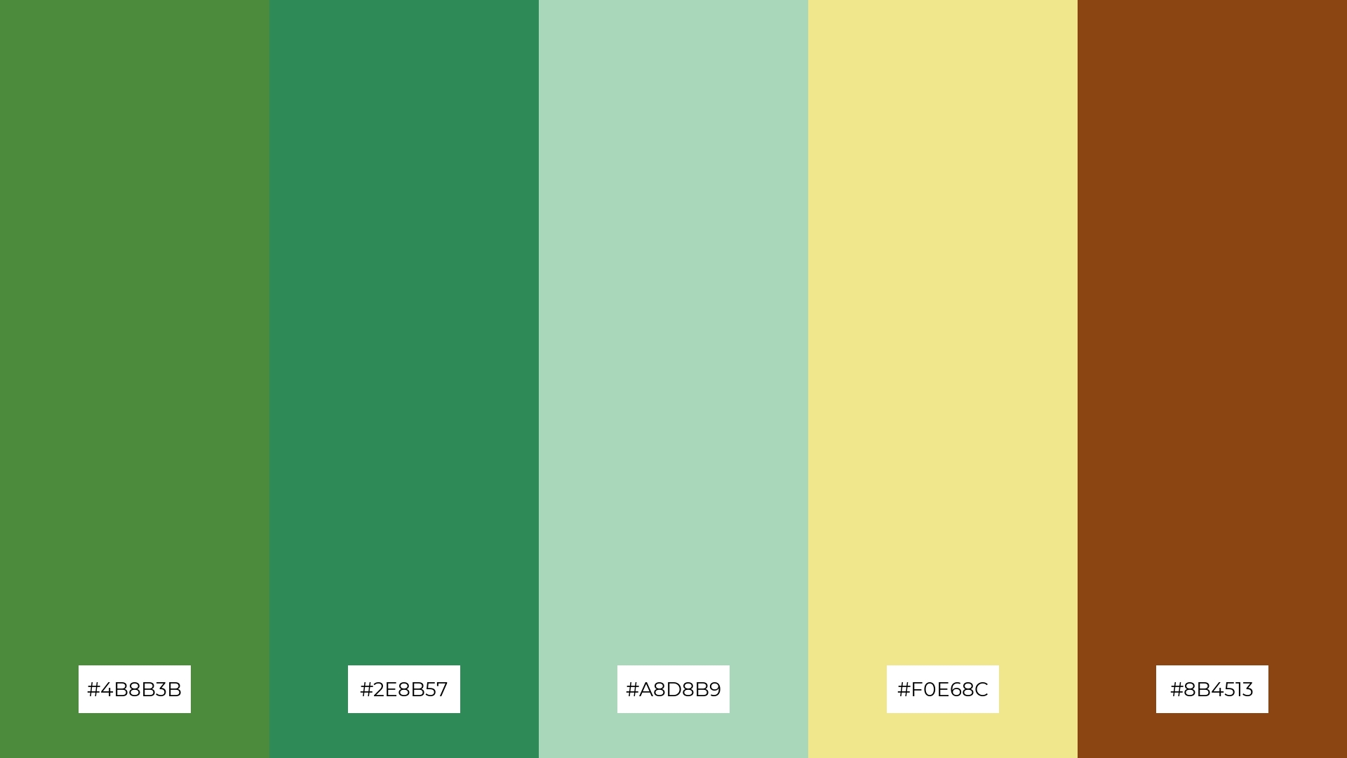 The Best 15 Blue Green Brown Color Palette Combinations