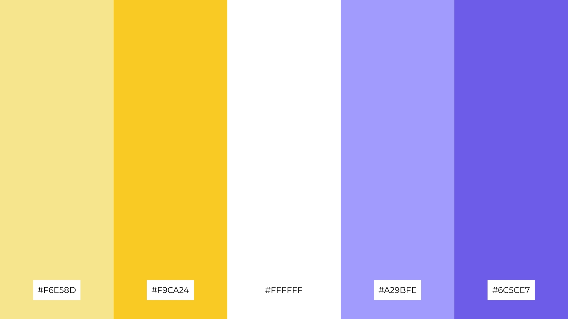 The Best 15 White Yellow Color Palette Combinations