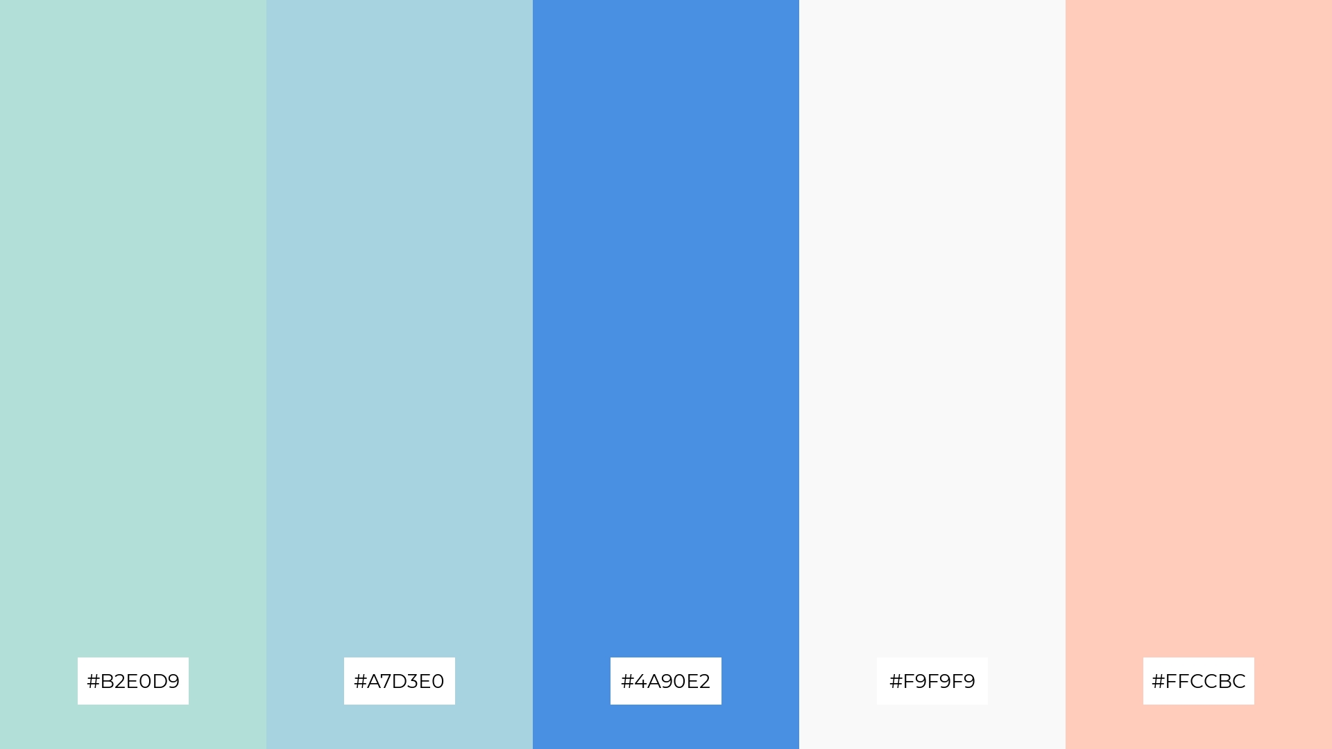 The Best 15 Mint Blue Color Palette Combinations