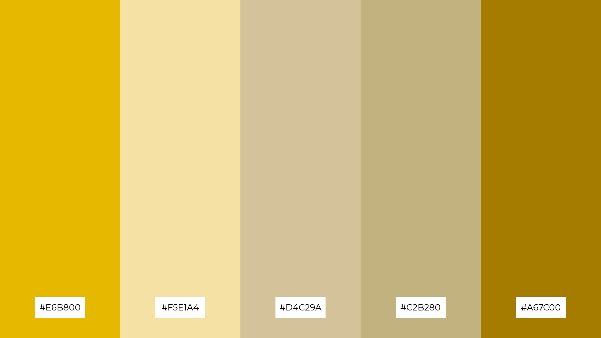 The Best 15 Gold Beige Color Palette Combinations