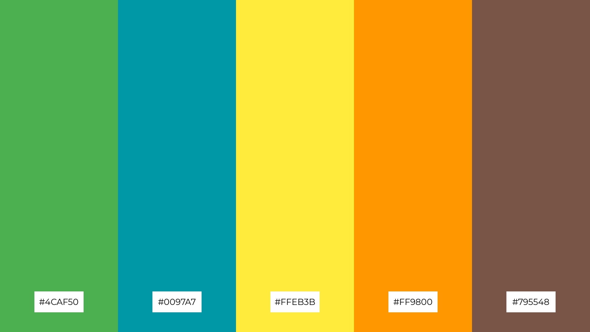 The Best 15 Green Turquoise Color Palette Combinations