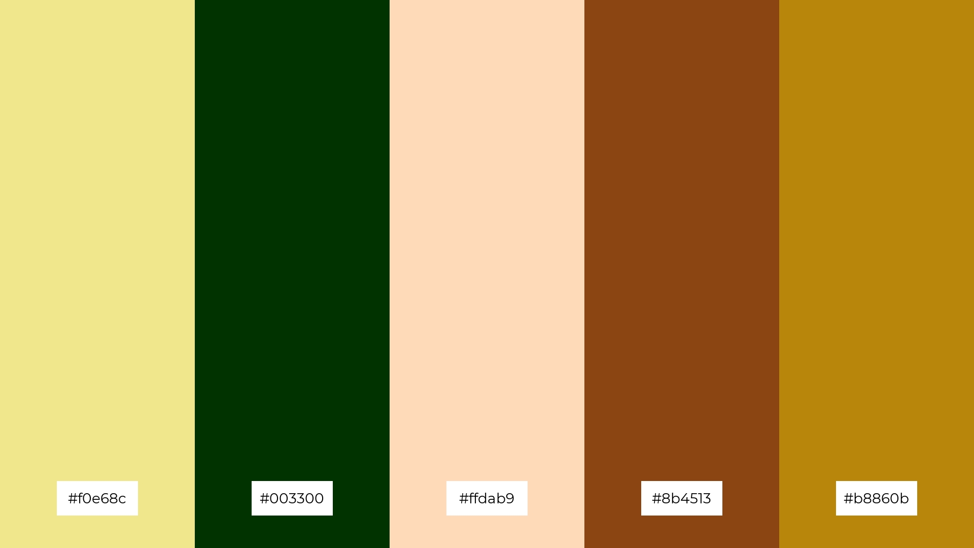 The Best 15 Gold Dark Green Color Palette Combinations