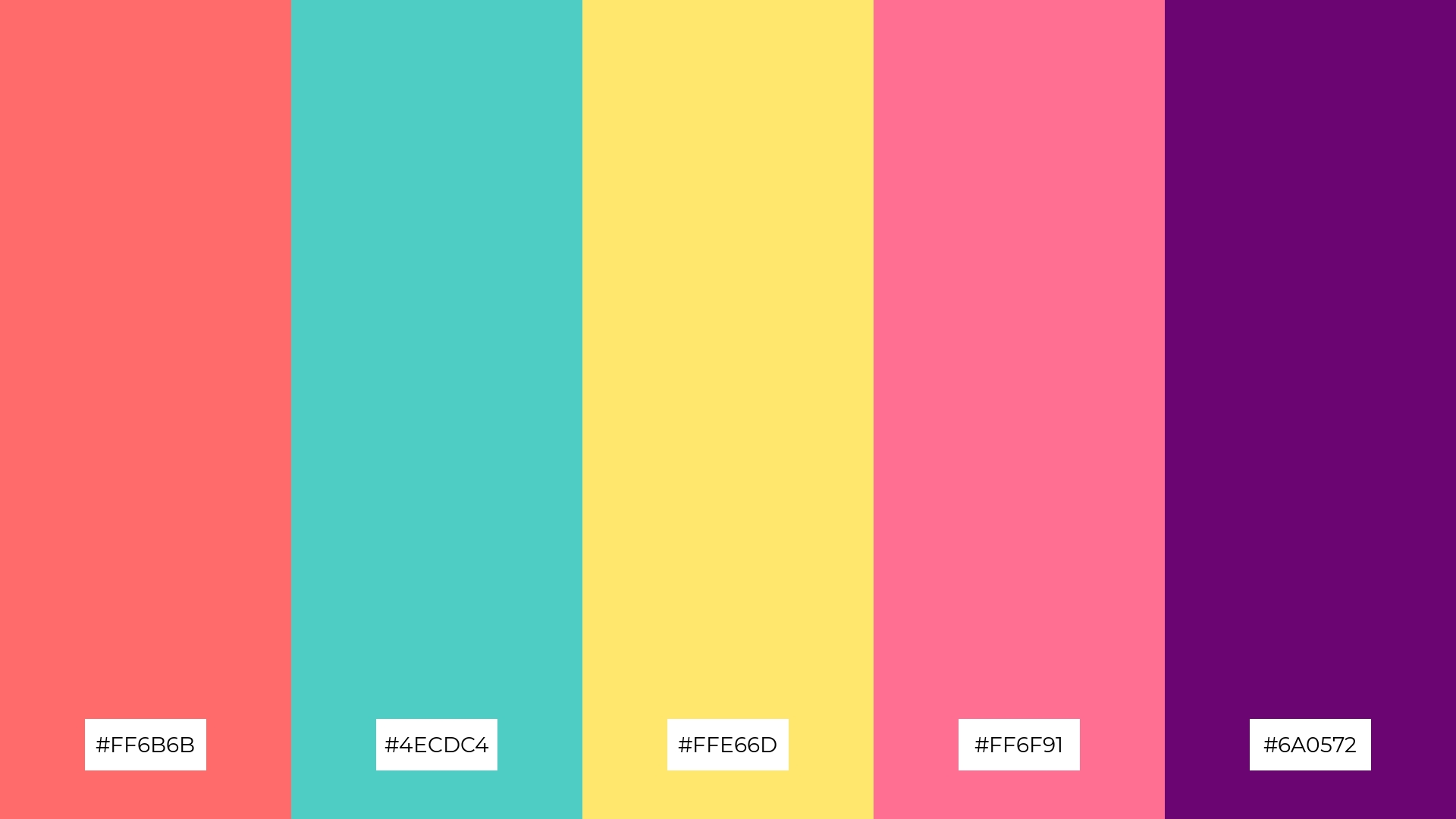 The Best 15 Pop Art Color Palette Combinations
