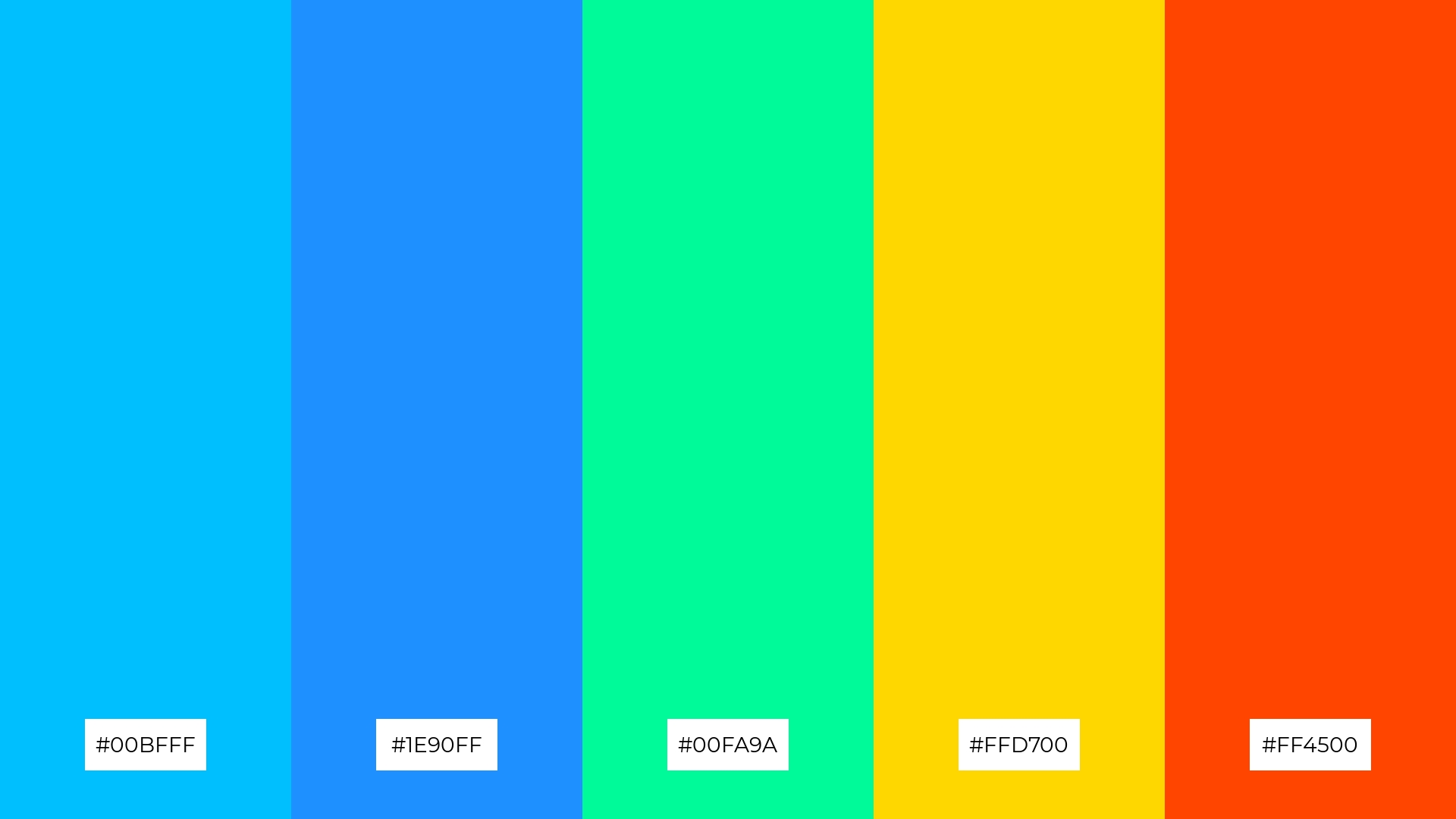 The Best 15 Cyber Color Palette Combinations