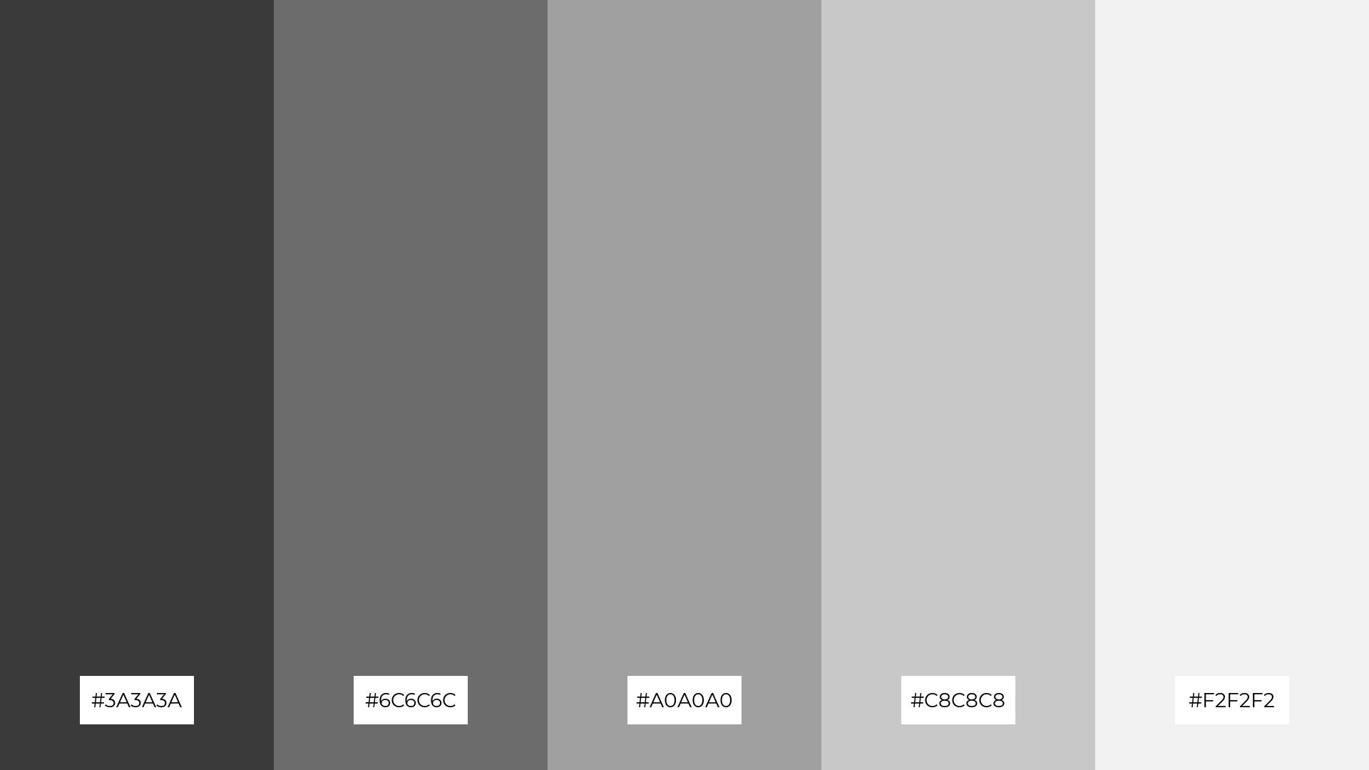 The Best 15 Black Gray Color Palette Combinations