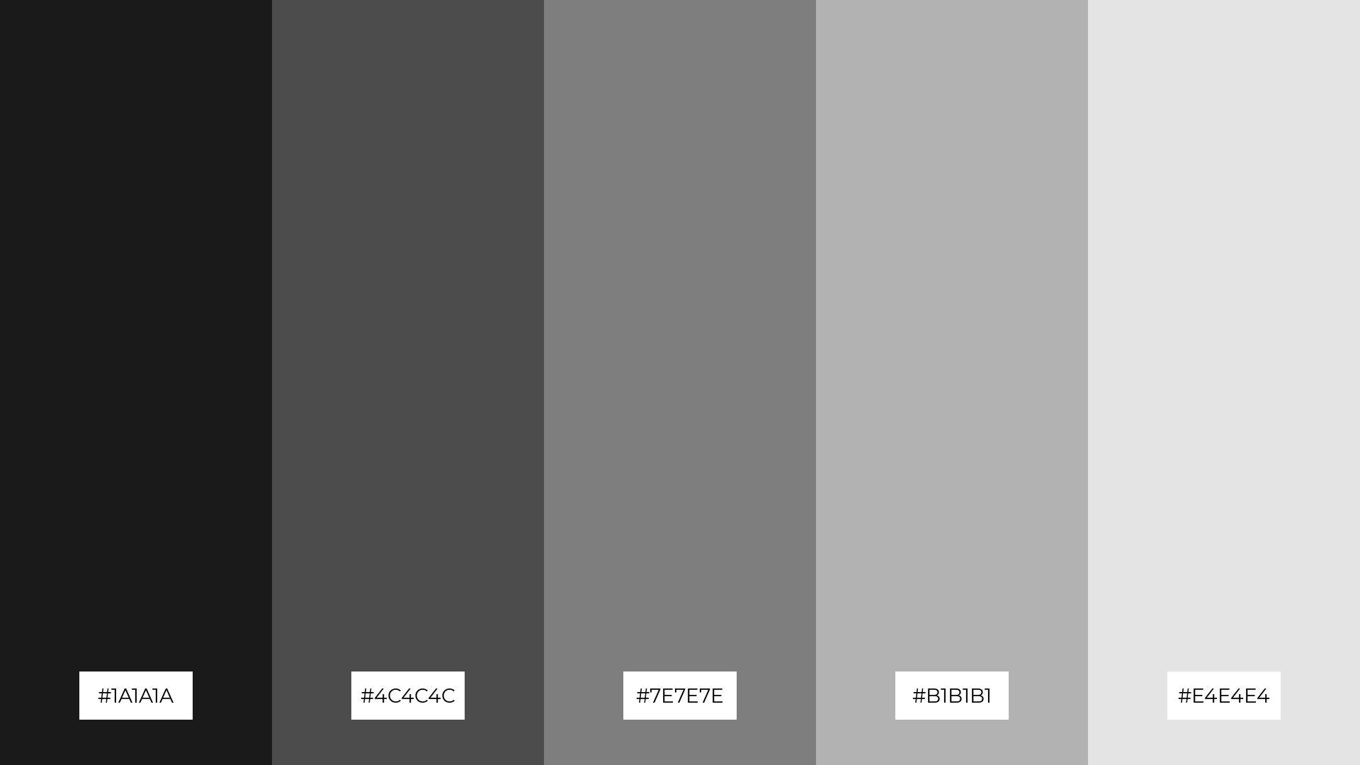 The Best 15 Black Gray Color Palette Combinations