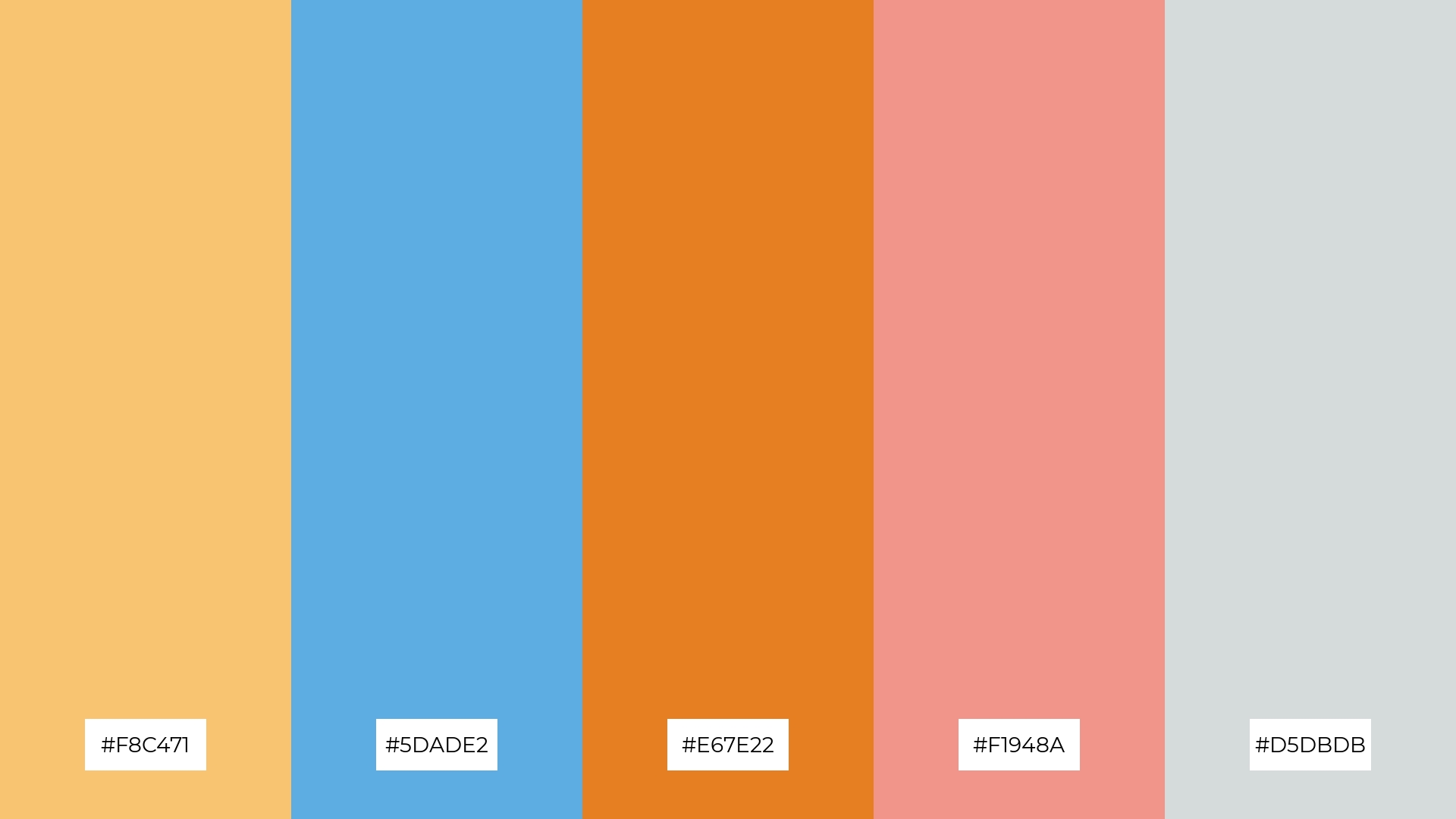 The Best 15 Blue Peach Color Palette Combinations