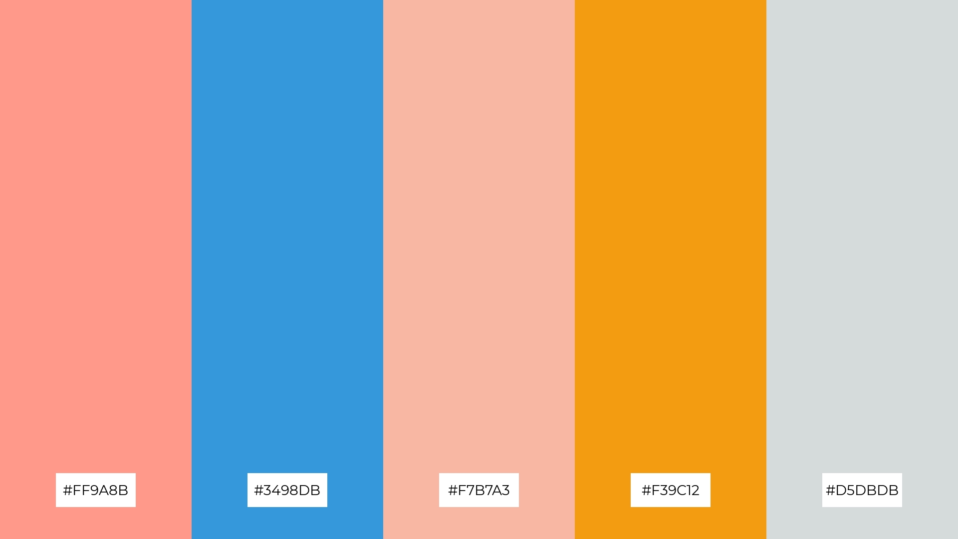 The Best 15 Blue Peach Color Palette Combinations