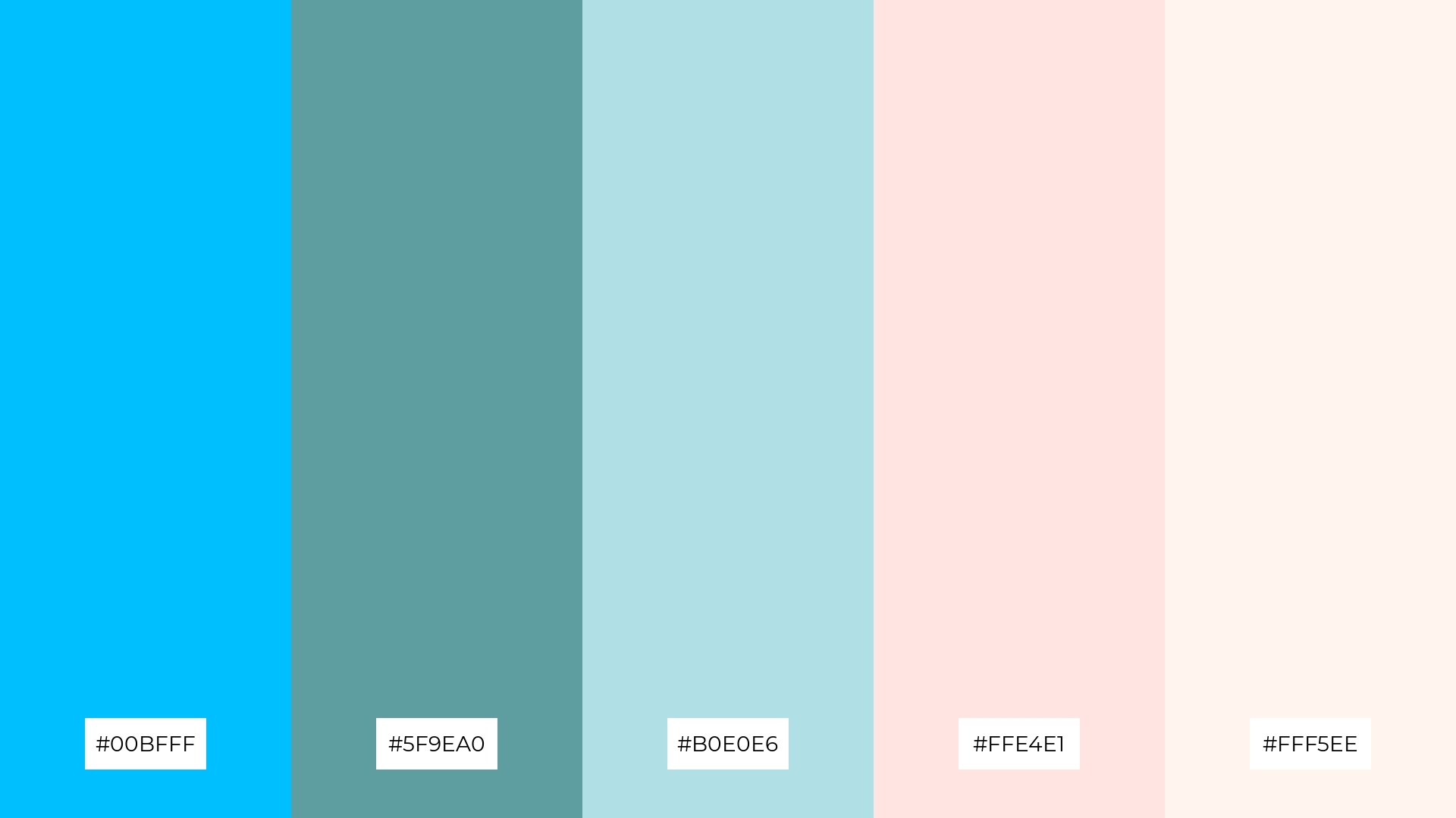 The Best 15 Blue Cyan Color Palette Combinations