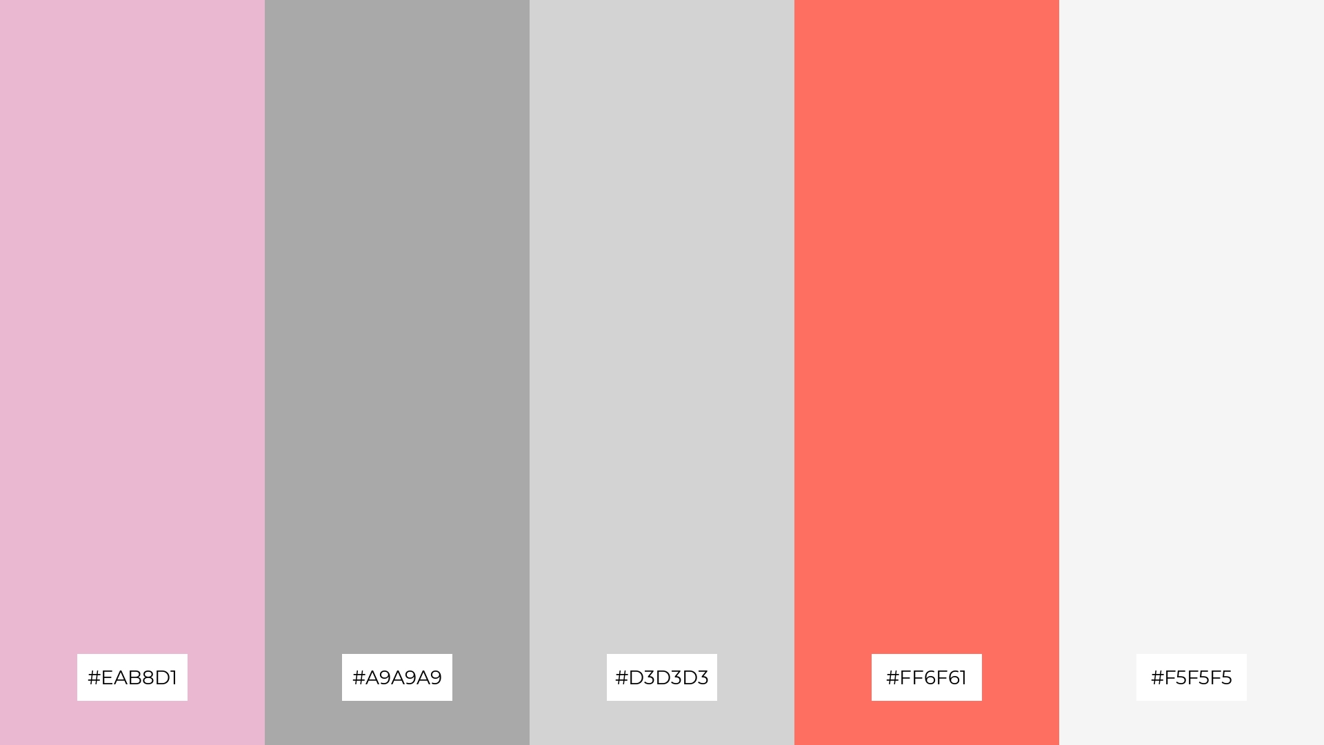 The Best 15 Pink Gray Color Palette Combinations