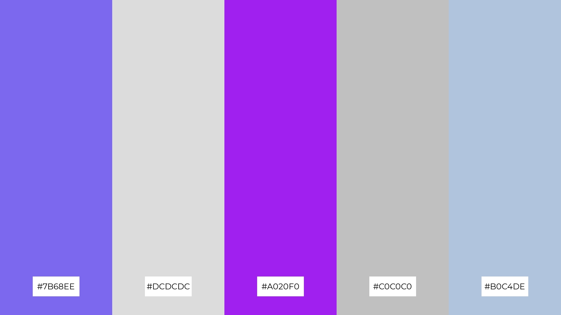 The Best 15 Purple Gray Color Palette Combinations