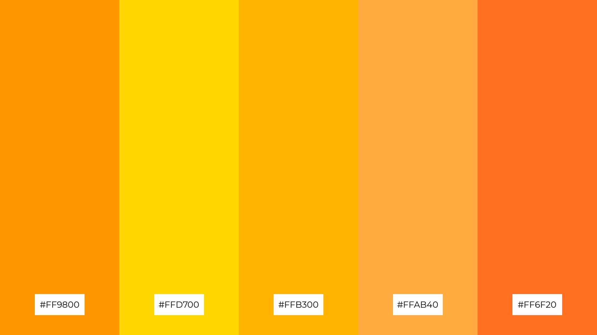 The Best 15 Orange Gold Color Palette Combinations