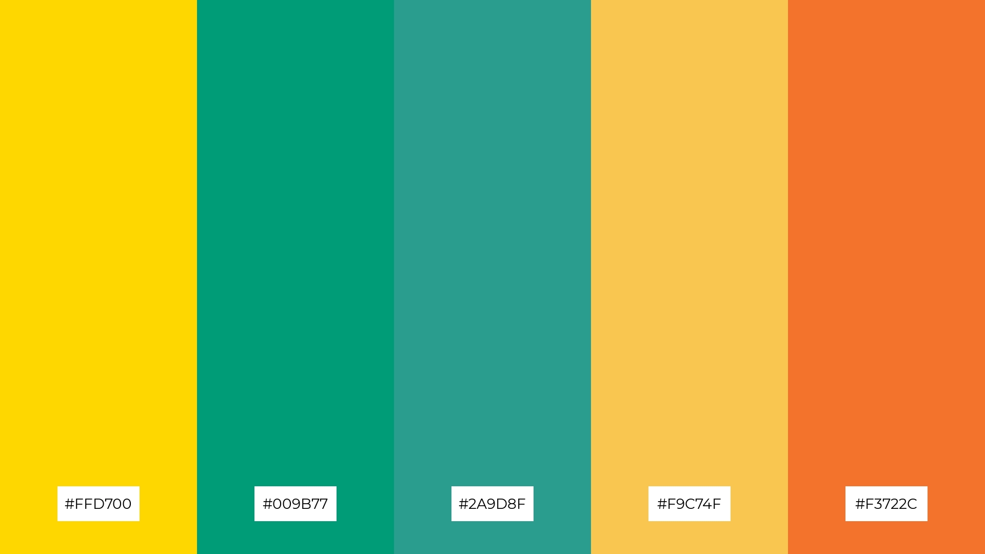 The Best 15 Gold Blue Green Color Palette Combinations