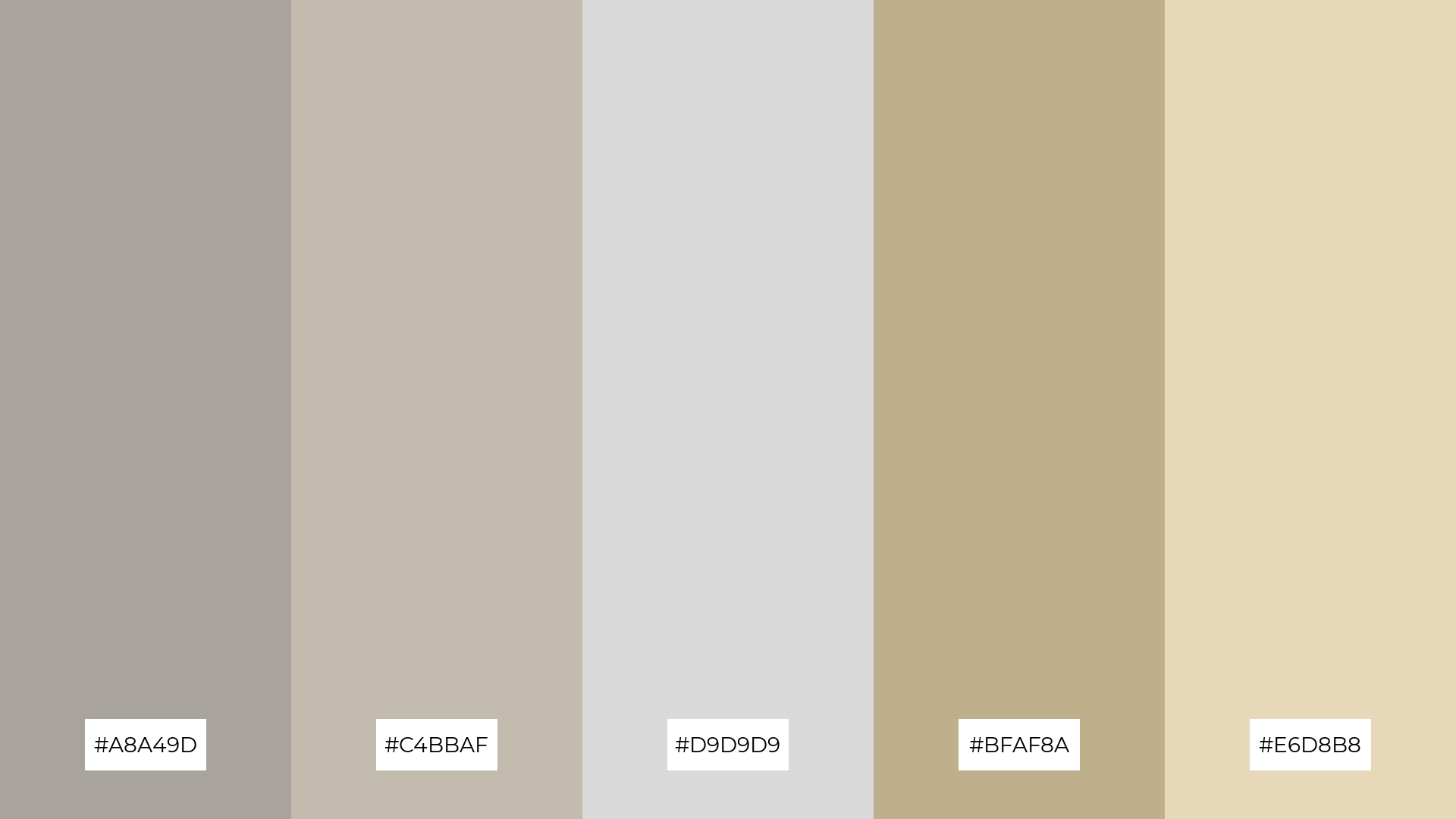 The Best 15 Beige Gray Color Palette Combinations
