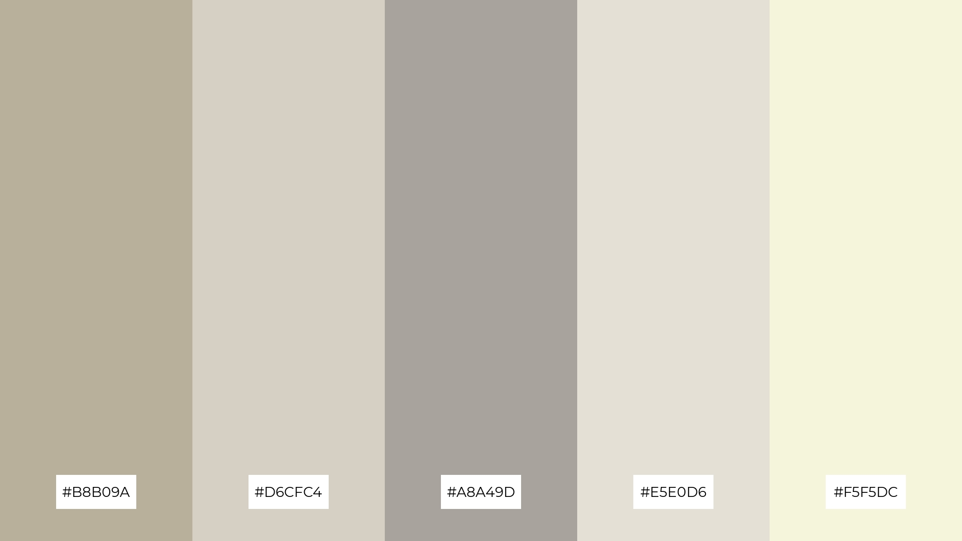The Best 15 Beige Gray Color Palette Combinations