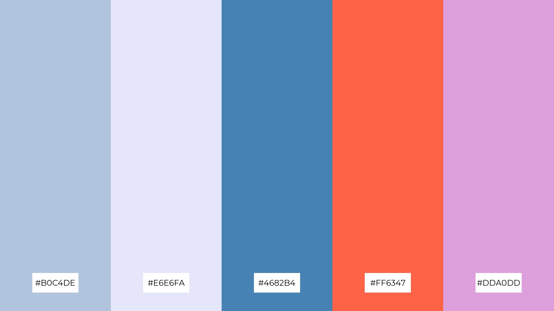 The Best 15 Blue Lavender Color Palette Combinations