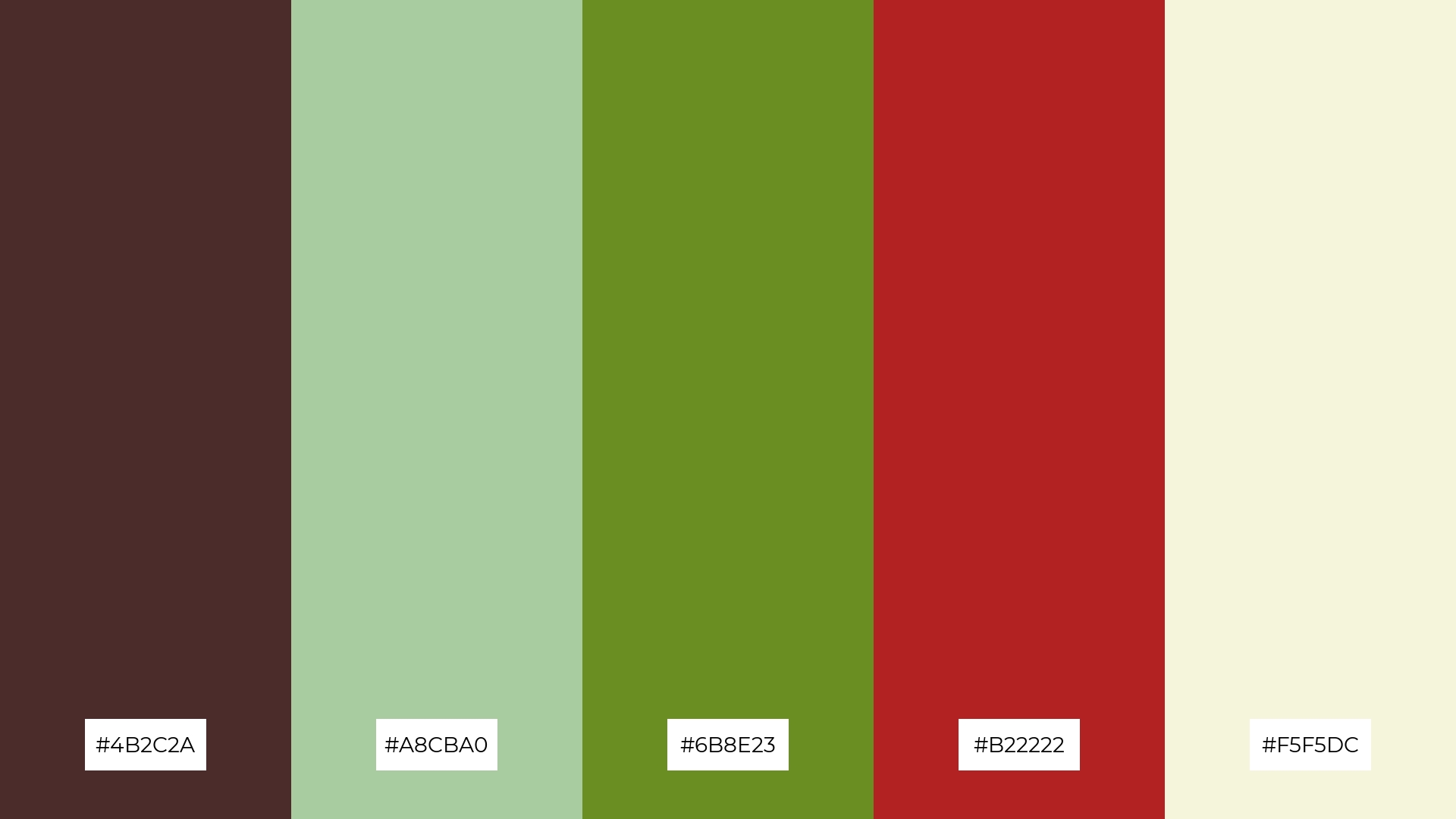 The Best 15 Green Burgundy Color Palette Combinations