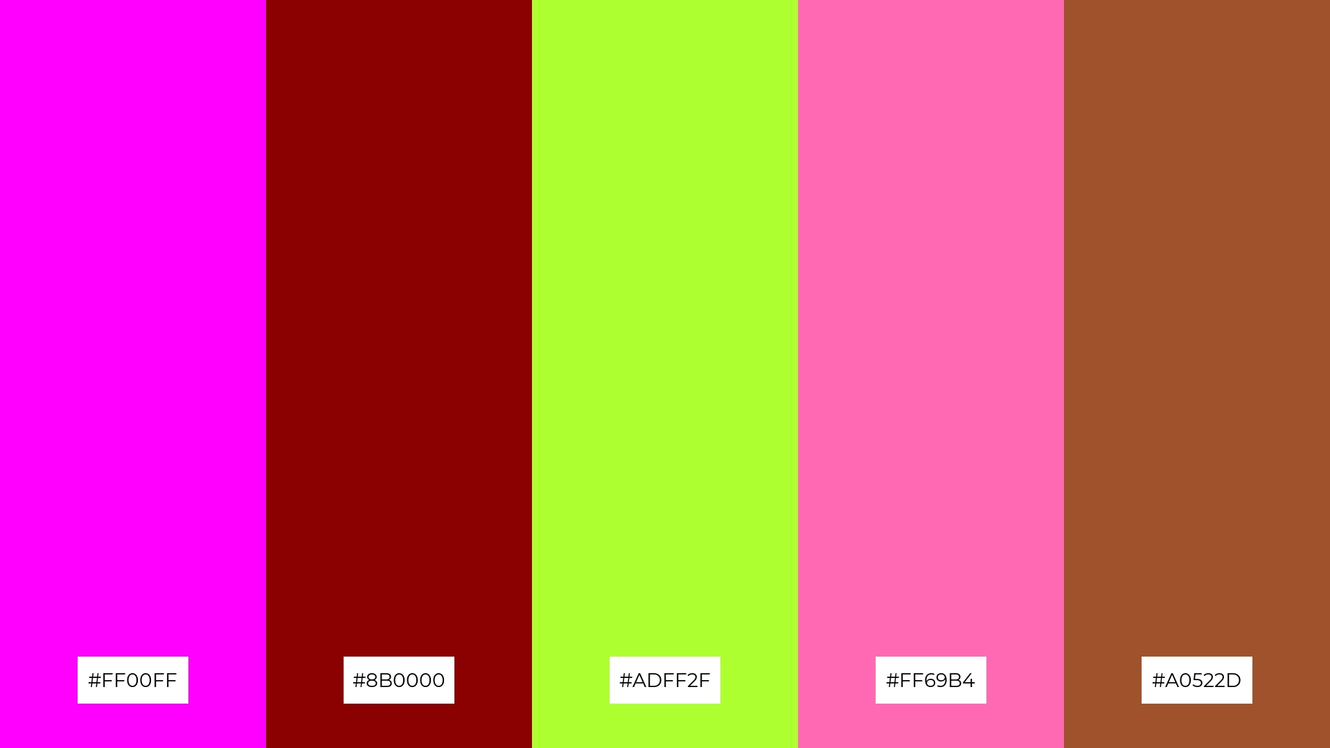The Best 15 Pink Maroon Color Palette Combinations