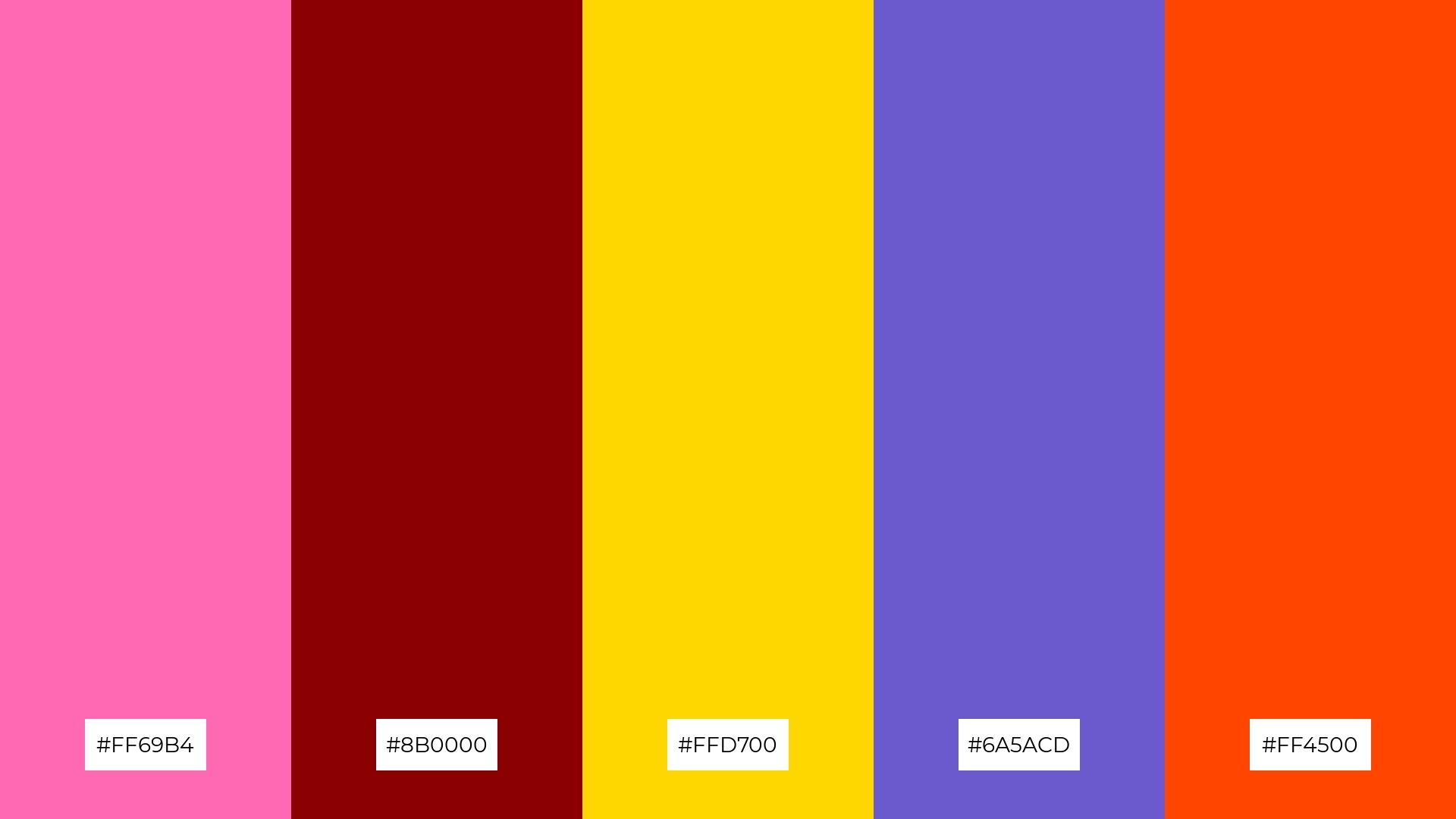 The Best 15 Pink Maroon Color Palette Combinations