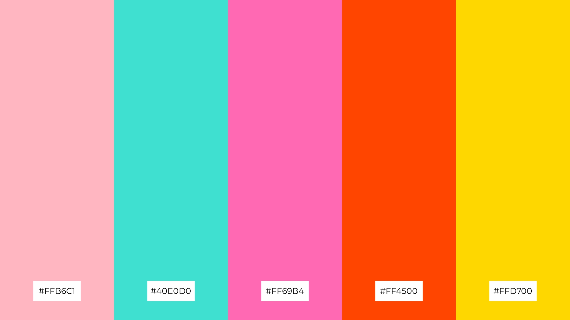 The Best 15 Pink Turquoise Color Palette Combinations
